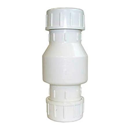 Legend Valve & Fitting Legend Valve 1-1/4in/1-1/2in S-614 PVC Check Valve - 203-237 | Zoro